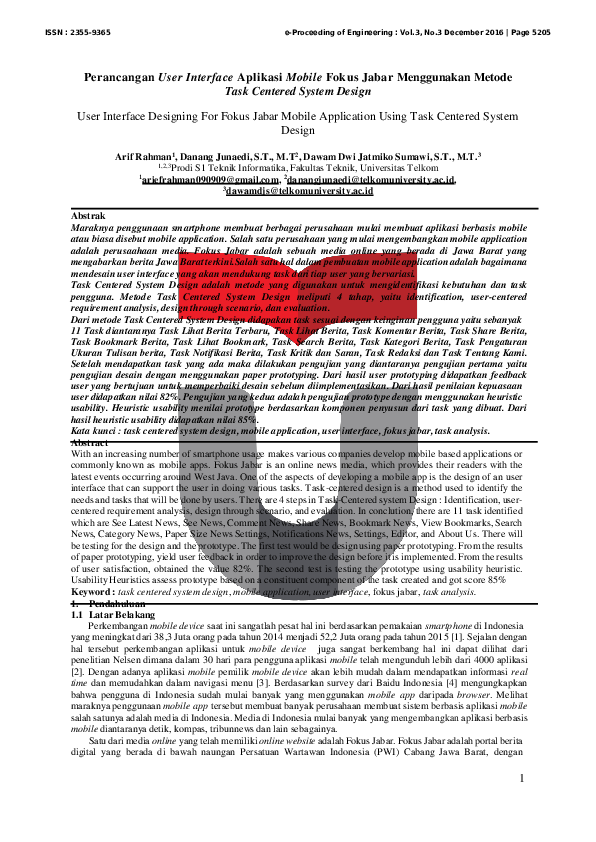 (PDF) Perancangan User Interface Aplikasi Mobile Fokus Jabar Menggunakan Metode Task Centered ...