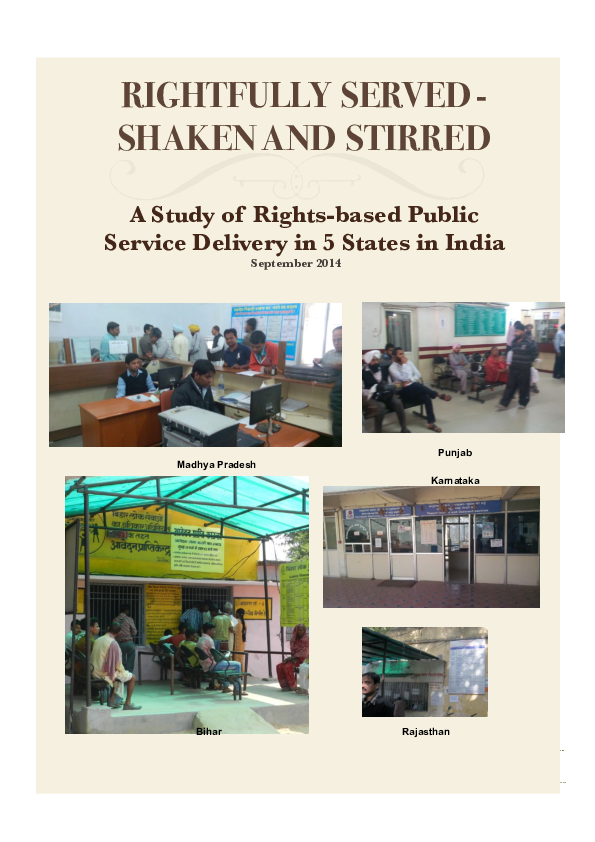 (PDF) RIGHTFULLY SERVED -SHAKEN AND STIRRED A Study of Rights-based ...
