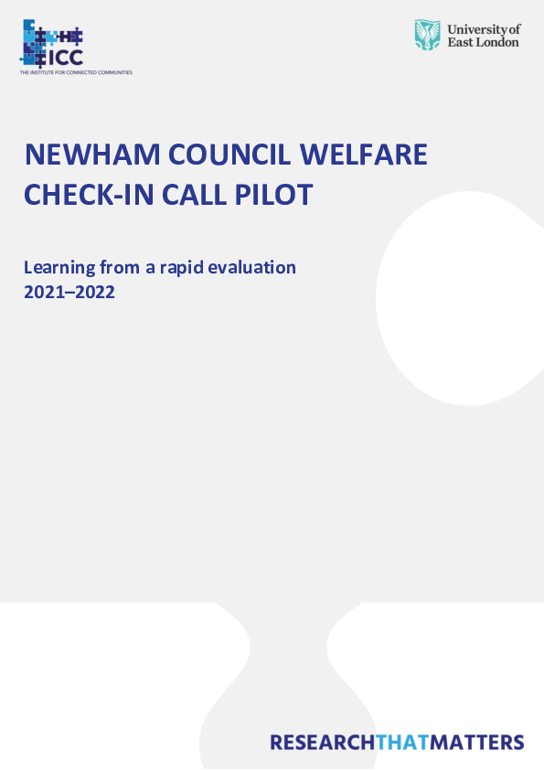 (PDF) Welfare Check-In Call Report