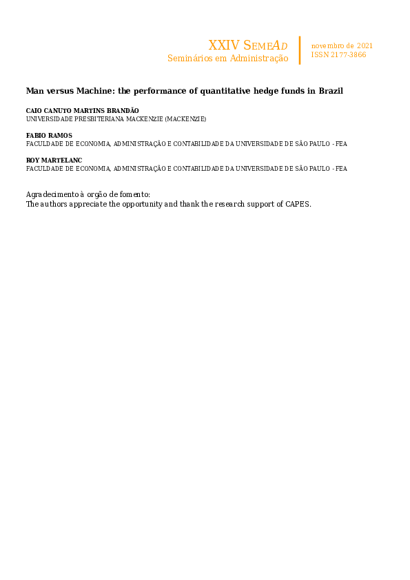 (PDF) Man versus Machine