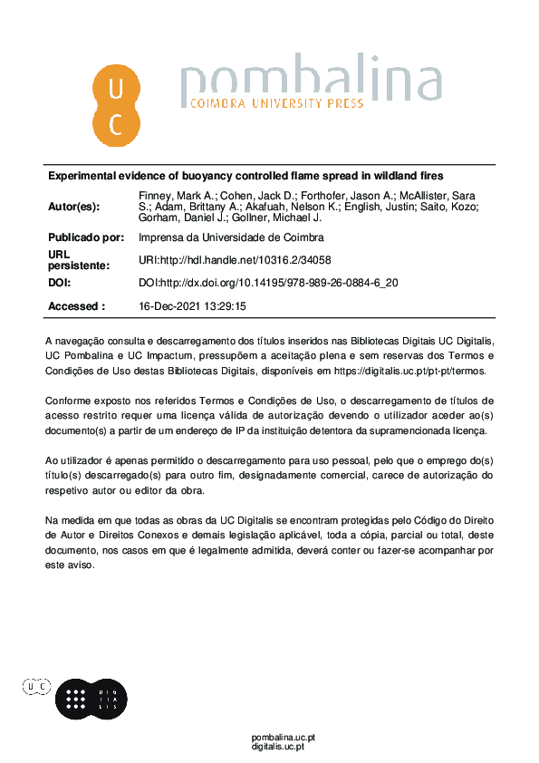 (PDF) Forest Fire reseArch