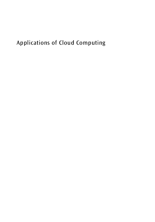 (PDF) Applications of Cloud Computing