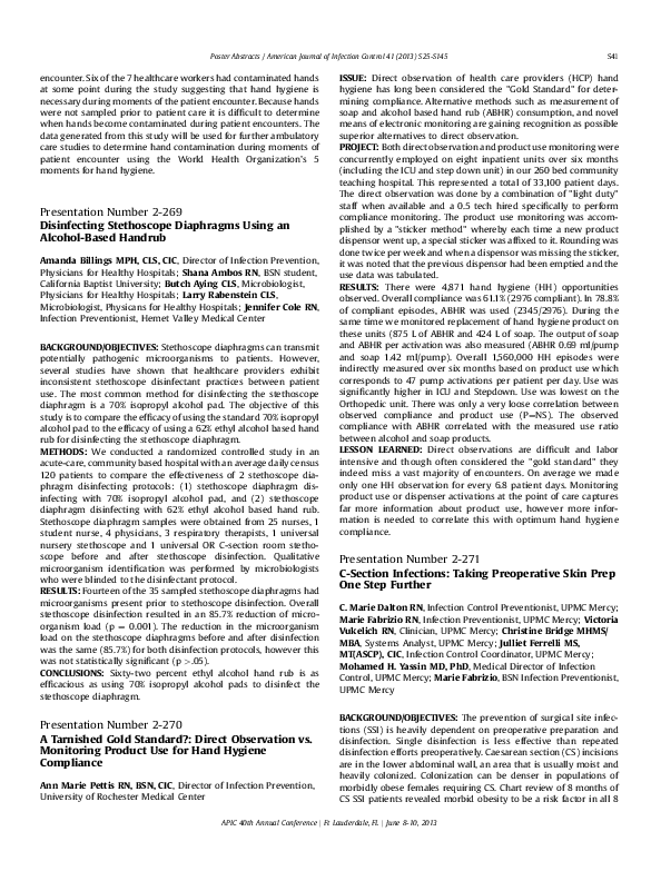 (PDF) C-Section Infections: Taking Preoperative Skin Prep One Step Further