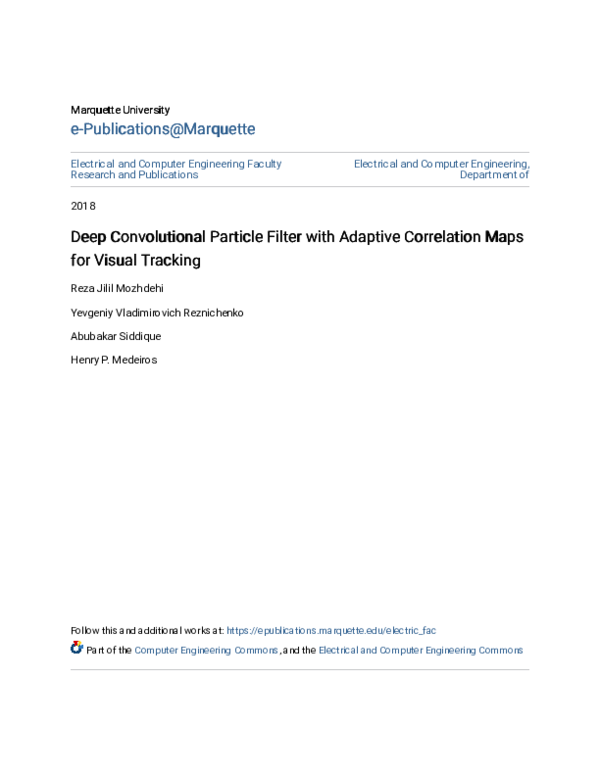 Pdf Deep Convolutional Particle Filter With Adaptive Correlation Maps 6318