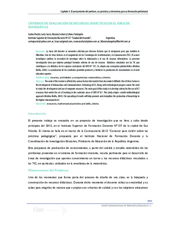 (PDF) Criterios de evaluación de recursos didácticos en el área de ...