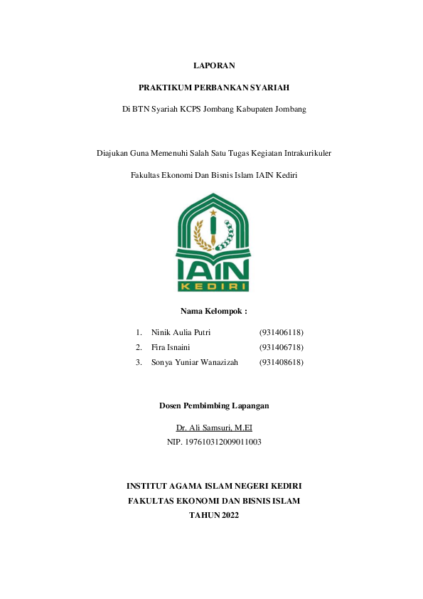 (PDF) LAPORAN PPS BTN FIX