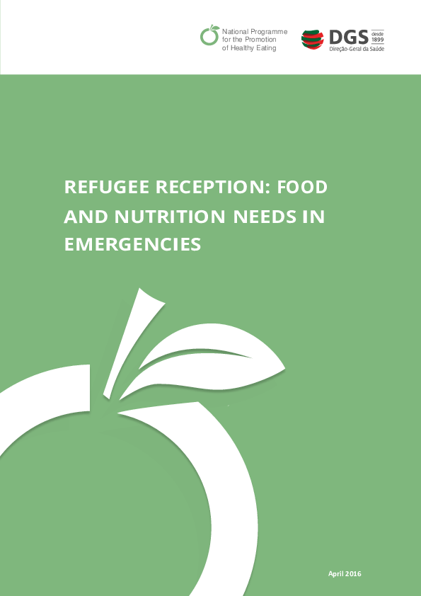 (PDF) Refugee Reception: Food and Nutrition Needs in Emergencies