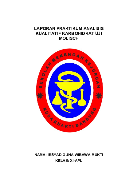 (DOC) LAPORAN PRAKTIKUM ANALISIS KUALITATIF KARBOHIDRAT UJI MOLISCH ...