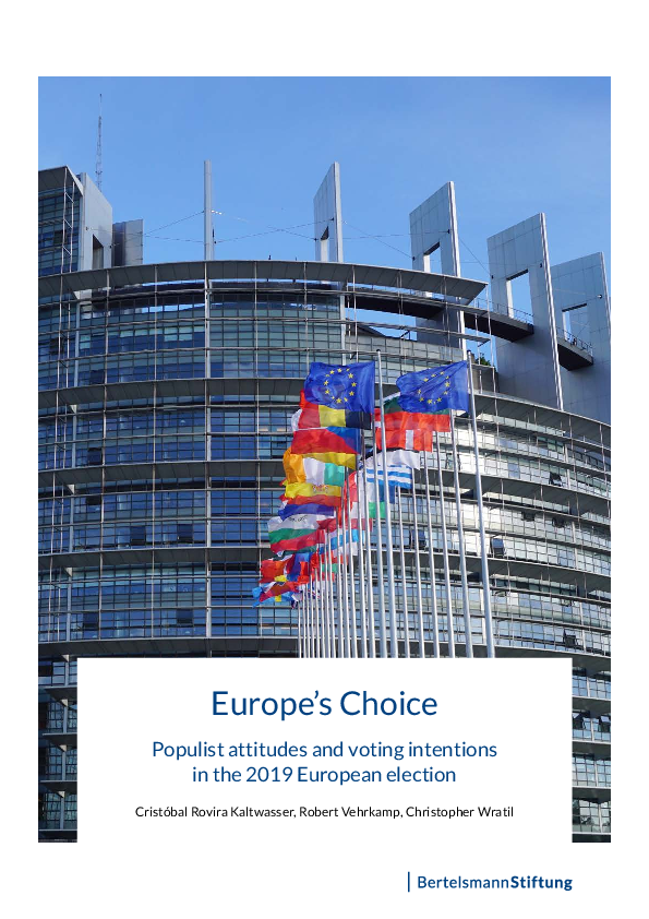 (PDF) Europe ’ s Choice Populist attitudes and voting intentions in the ...