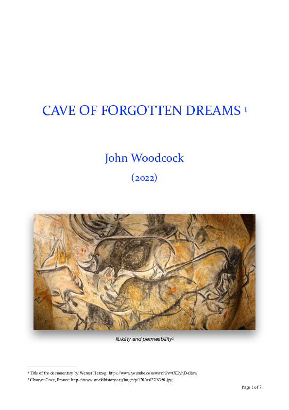 (PDF) Cave of Forgotten Dreams (2022)