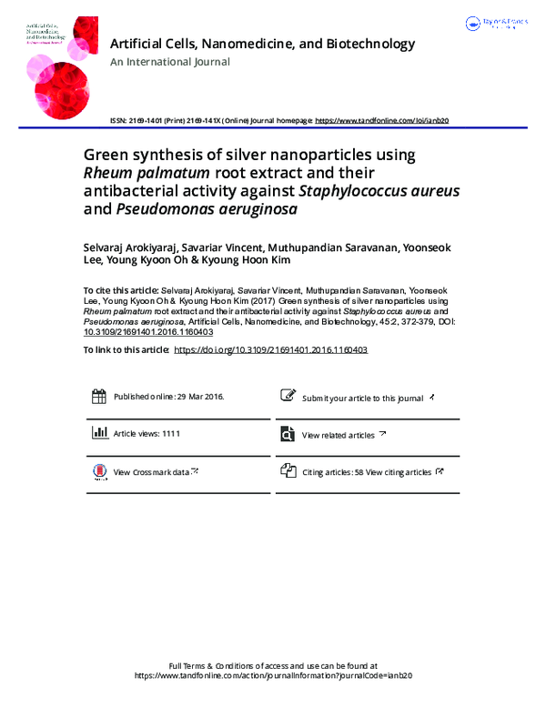 (PDF) Green Synthesis of Silver Nanoparticles Using Acacia farnesiana (Sweet Acacia) Seed ...