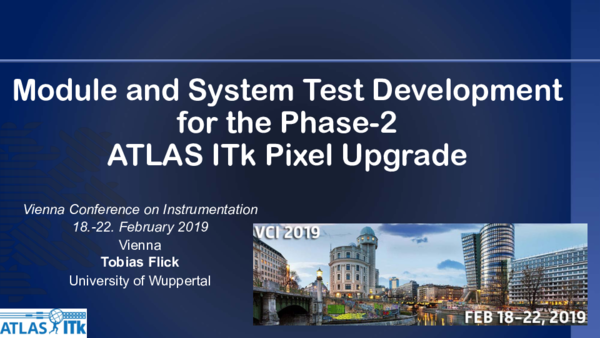 (PDF) Module and system test development for the Phase-2 ATLAS ITk ...