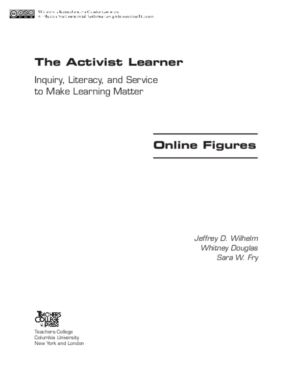 (PDF) The Activist Learner: Inquiry, Literacy, and Service to Make ...