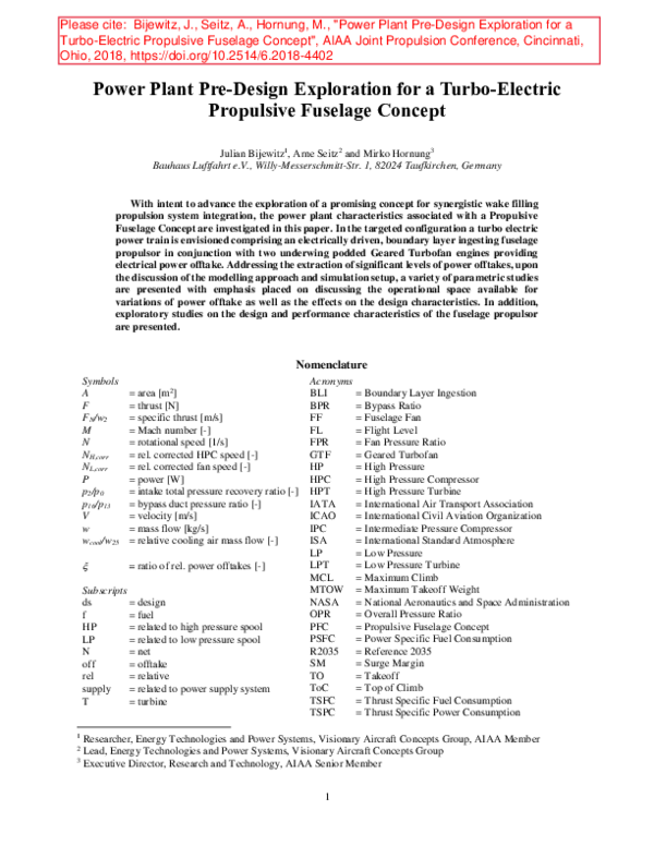 (PDF) Preparation of Papers for AIAA Journals | Mirko Hornung - Academia.edu
