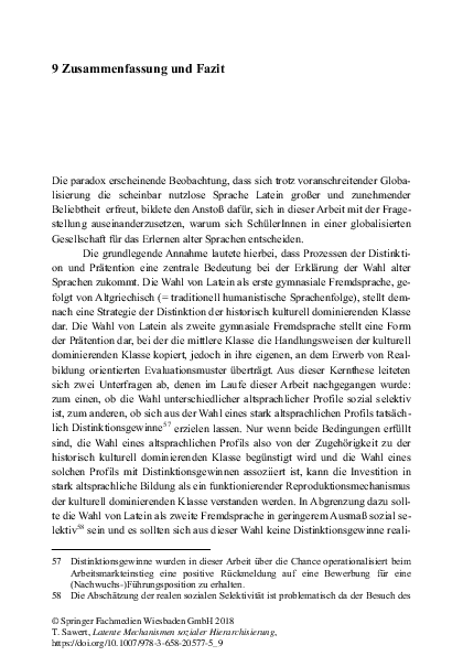(PDF) Zusammenfassung und Fazit