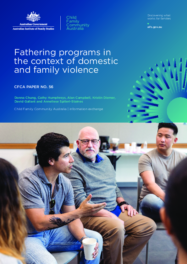 (PDF) Fathering programs in the context of domestic and family violence