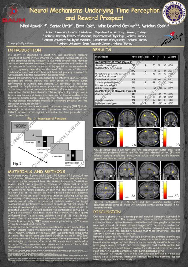 (PDF) Neural mechanisms underlying time perception and reward prospect