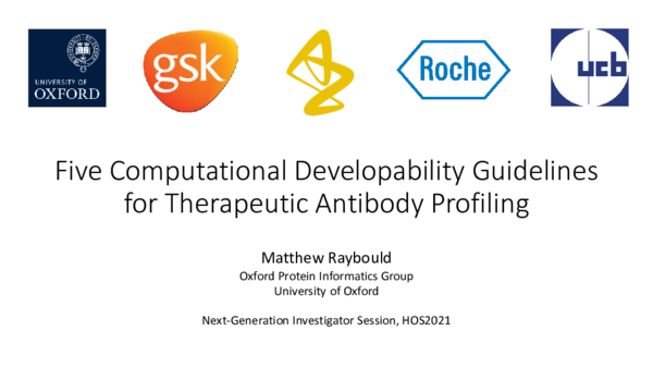 (PDF) Five computational developability guidelines for therapeutic ...