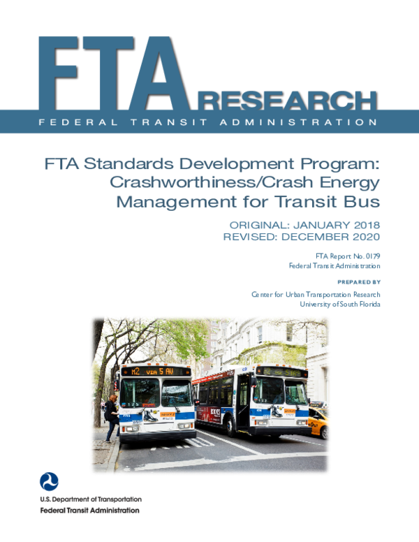 (PDF) FTA Standards Development Program: Crashworthiness/Crash Energy ...