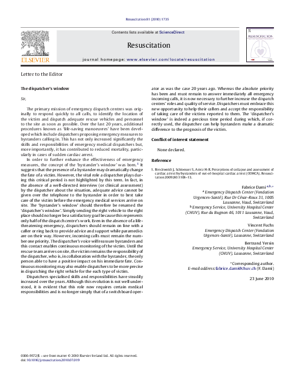 PDF The Dispatcher s Window Fabrice Dami Academia edu pdf-the-dispatcher-s-window-fabrice-dami-academia-edu