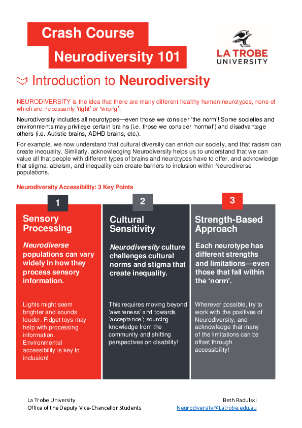 (PDF) Neurodiversity toolkit