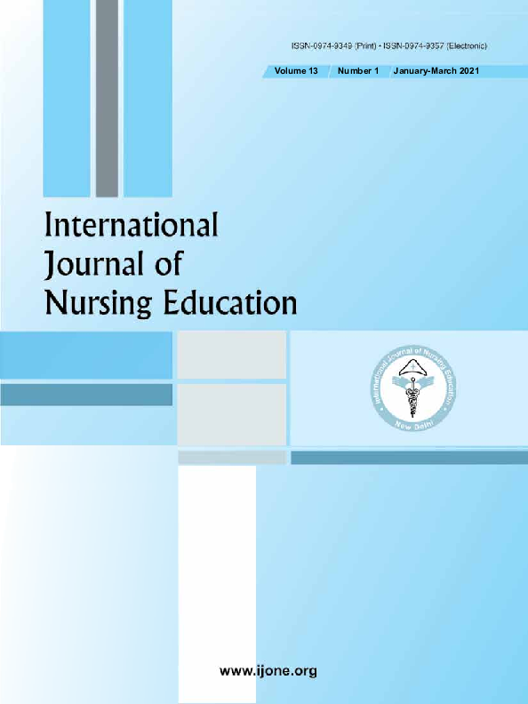 (PDF) International Journal of Nursing Education Editor-in-Chief