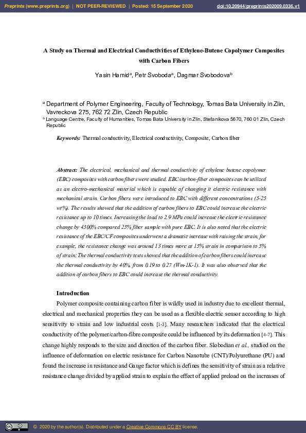 (PDF) A Study on Thermal and Electrical Conductivities of Ethylene ...