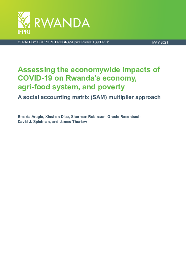 (PDF) Assessing the economywide impacts of COVID-19 on Rwanda’s economy ...