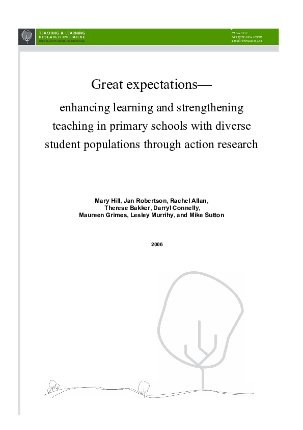 (PDF) Great expectations: Enhancing learning and strengthening teaching ...