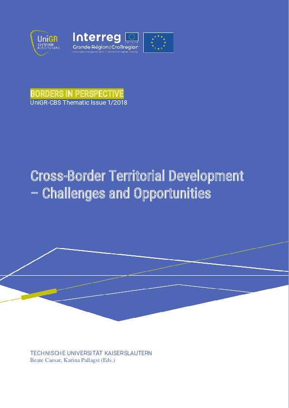 (PDF) Cross-Border Territorial Development – Challenges and ...