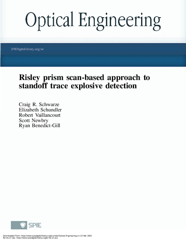 (PDF) Risley prism scan-based approach to standoff trace explosive ...