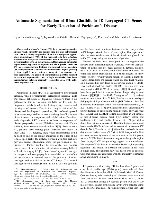 (PDF) Automatic segmentation of the rima glottidis in 4D laryngeal CT ...