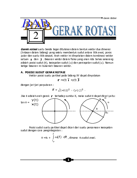 (DOC) BAB 2 GERAK ROTASI