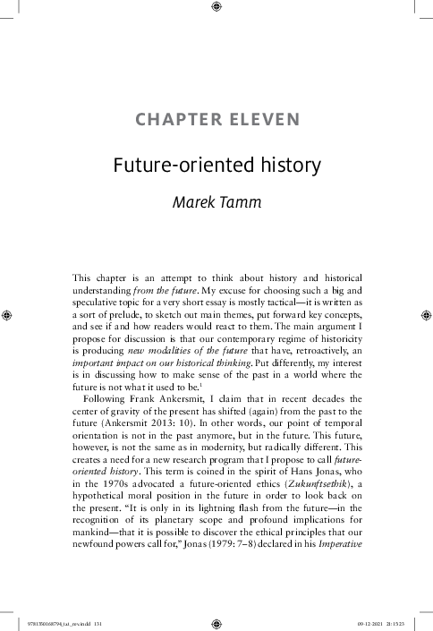 (PDF) Future-oriented history