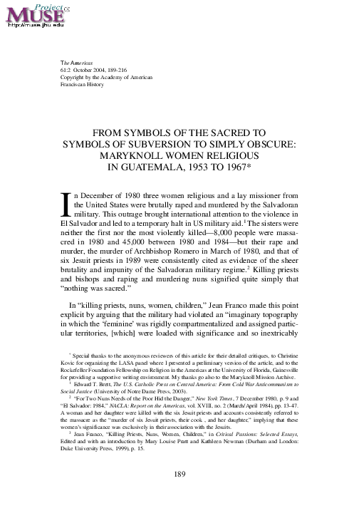 (PDF) From Symbols of the Sacred to Symbols of Subversion to Simply ...