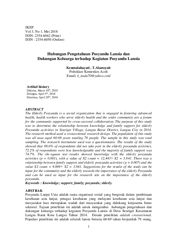 (PDF) Hubungan Pengetahuan Dan Dukungan Keluarga Terhadap Kepatuhan Ibu Hamil Dalam Mengkonsumsi ...