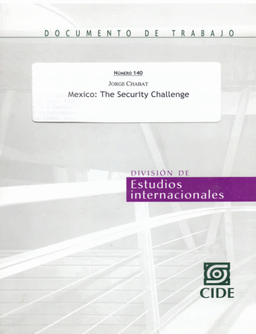 (PDF) Mexico: the security challenge