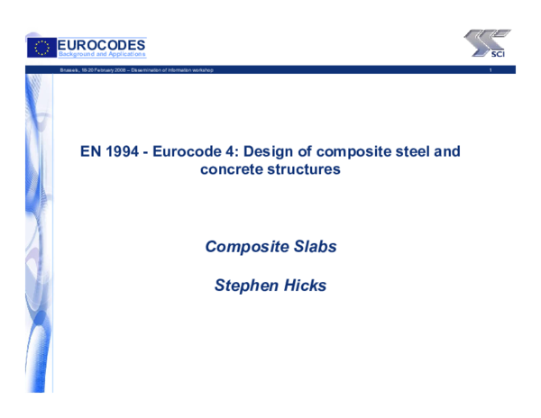 (PDF) EN 1994-Eurocode 4 : Design of composite steel and concrete ...