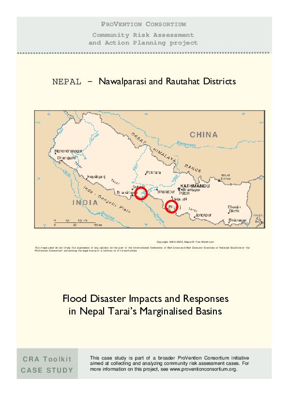 (PDF) Flood Disaster Impacts and Responses in Nepal Tarai’s ...