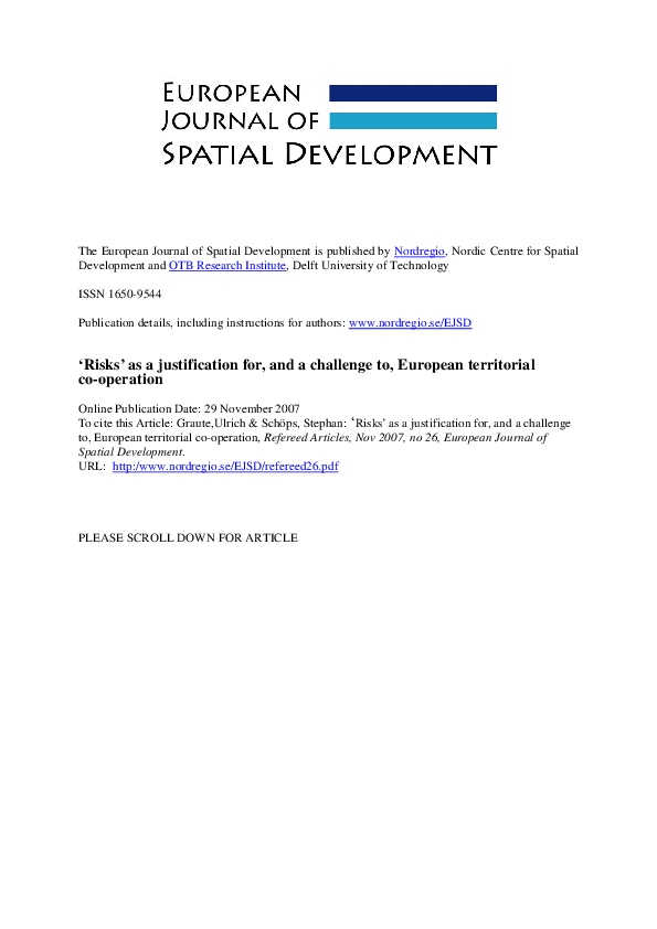 PDF Risks As A Justification For And A Challenge To European pdf-risks-as-a-justification-for-and-a-challenge-to-european