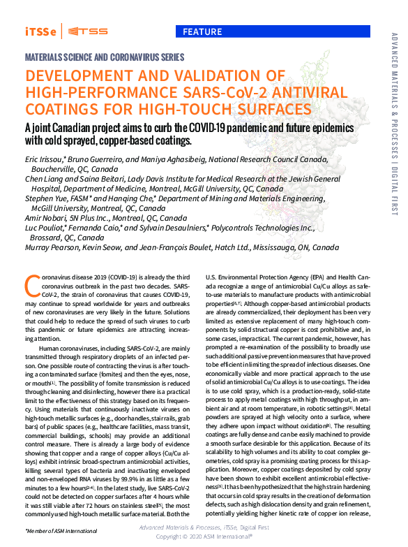 (PDF) DEVELOPMENT AND VALIDATION OF HIGH-PERFORMANCE SARS-CoV-2 ...