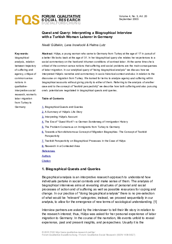 (PDF) 4. The Era of "Guest Work"—a German Sonderweg of Immigration History