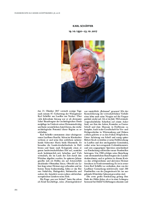 (PDF) Karl Schäffer