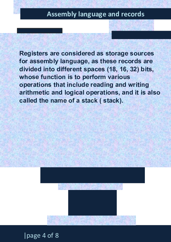 (DOC) Assembly language