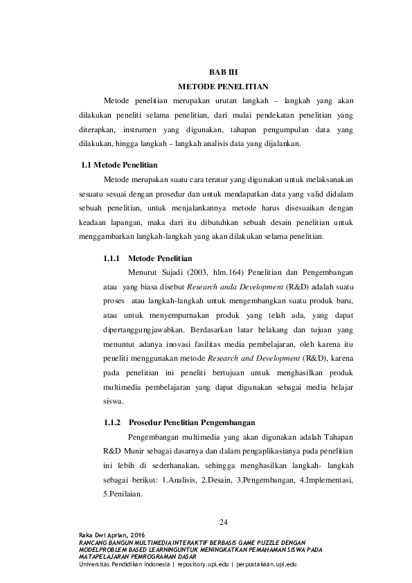 (PDF) Rancang Bangun Multimedia Interaktif Berbasis Game Puzzle Dengan ...