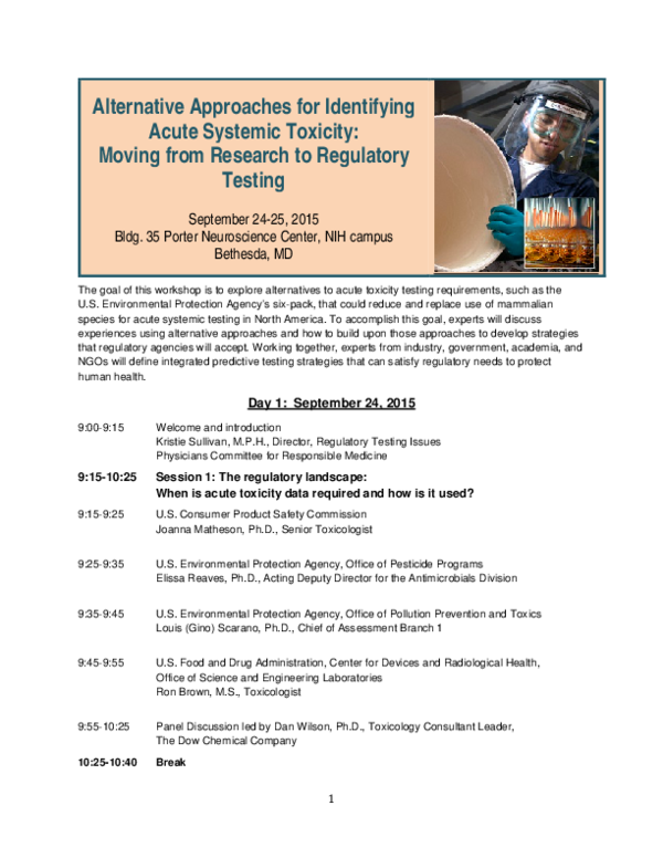 (PDF) Alternative approaches for identifying acute systemic toxicity ...