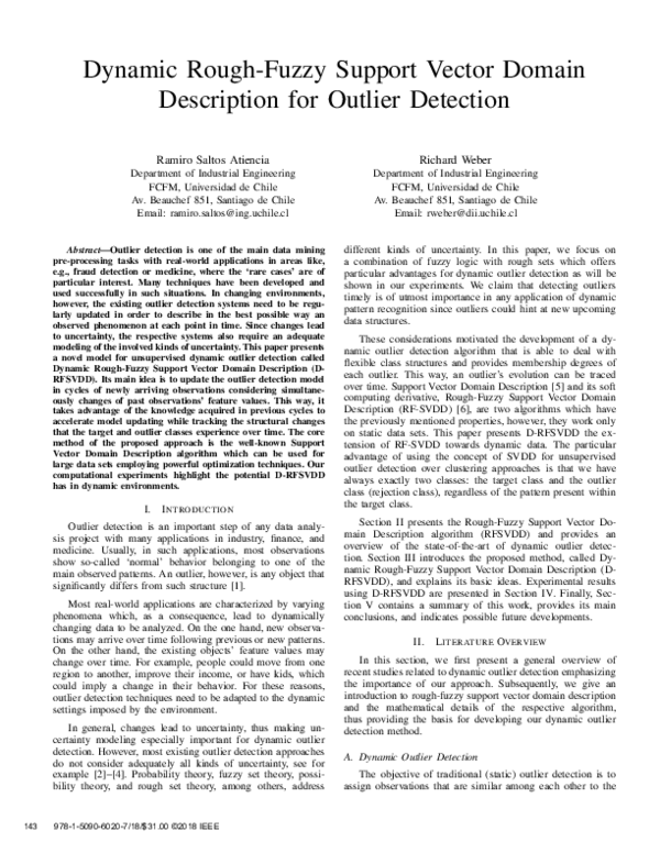 (PDF) Dynamic Rough-Fuzzy Support Vector Domain Description for Outlier Detection