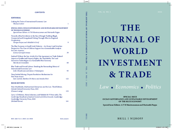 (PDF) JWIT - SPECIAL ISSUE: OCEAN GOVERNANCE AND SUSTAINABLE ...