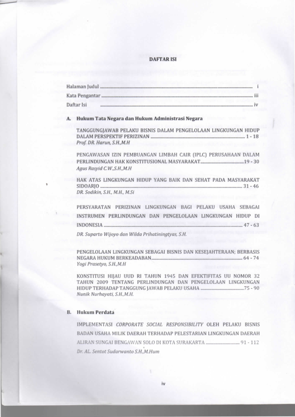 (PDF) Persyaratan Perizinan Lingkungan Bagi Pelaku Usaha Sebagai ...