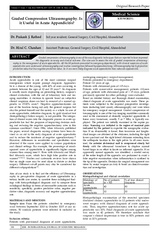 (PDF) Graded compression ultrasonography. Is it useful in acute ...